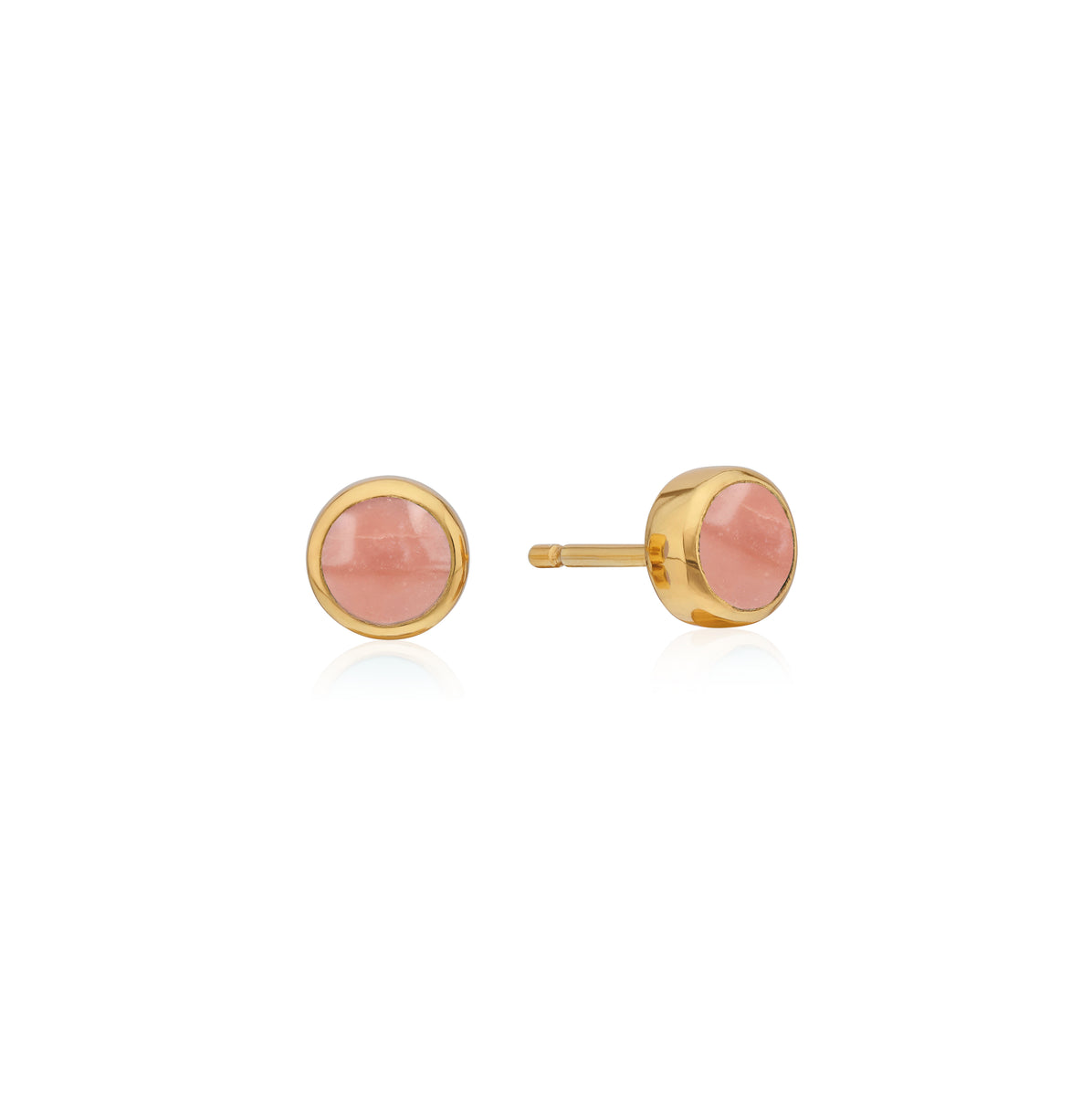 *LAST ONE!* Anna Beck Pink Opal Stud Earrings ER10665 – blue Saffron Walden